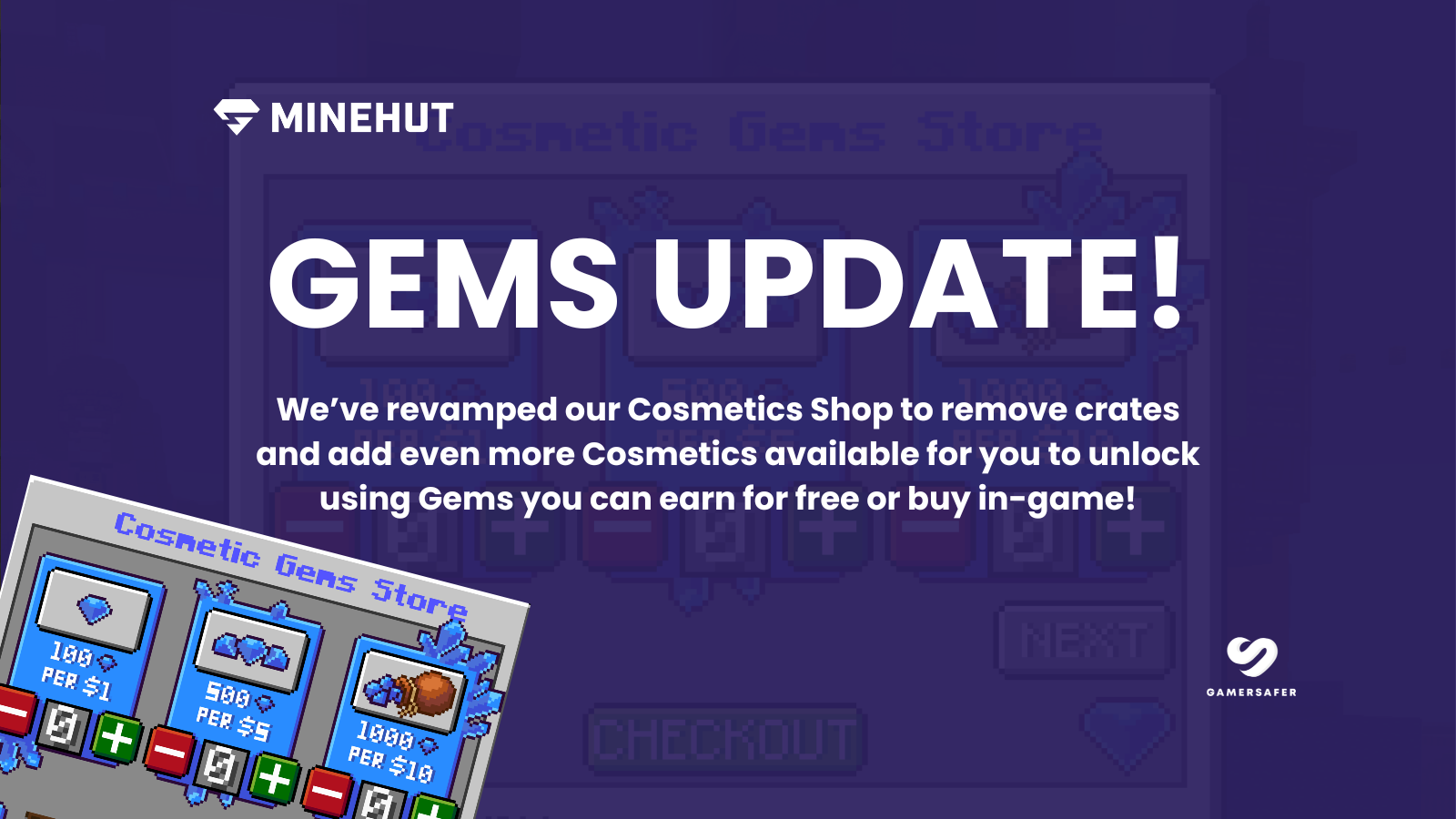 Minehut Cosmetics · Welcome