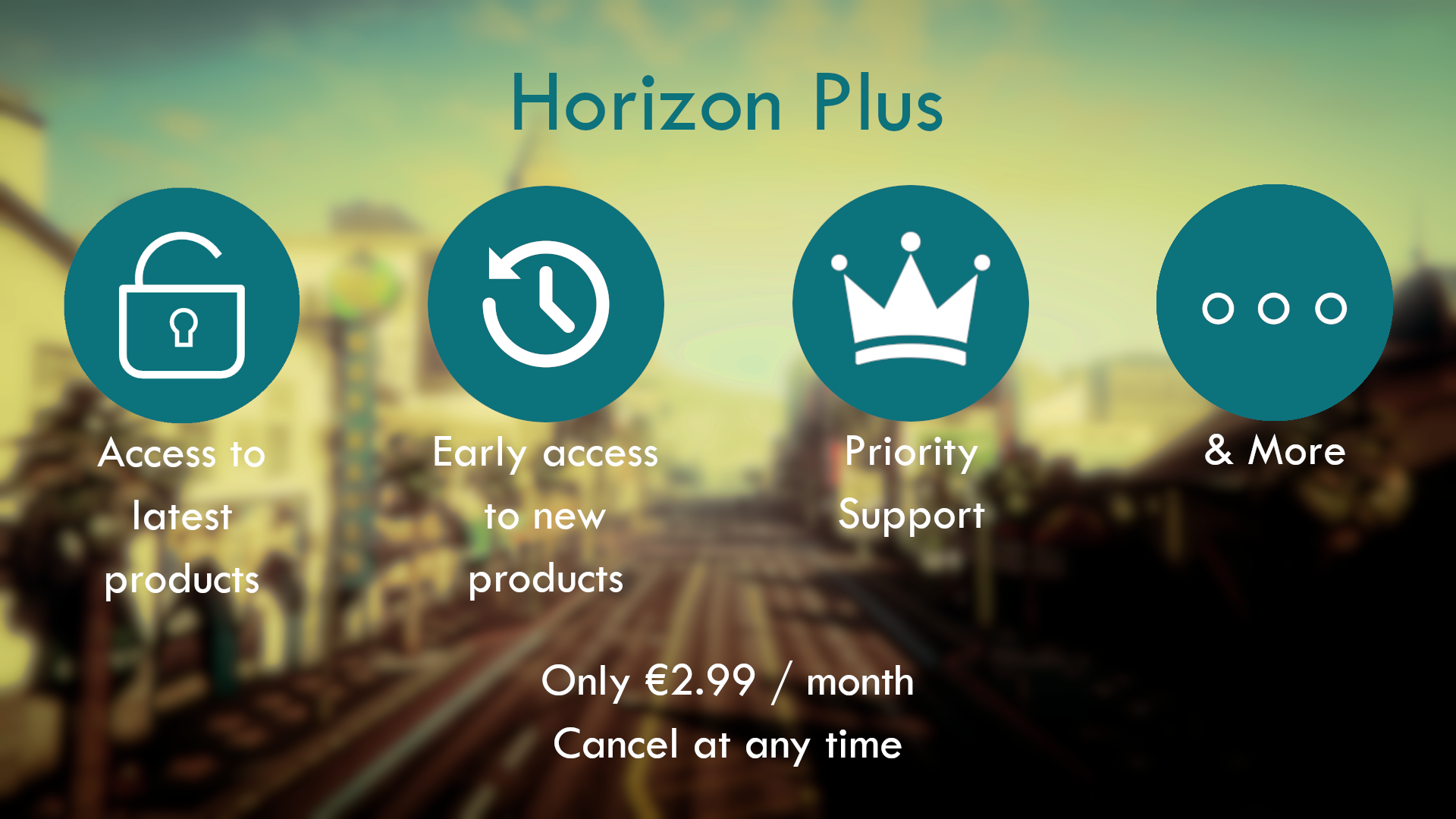 Horizon Development | Horizon Plus (ESX)