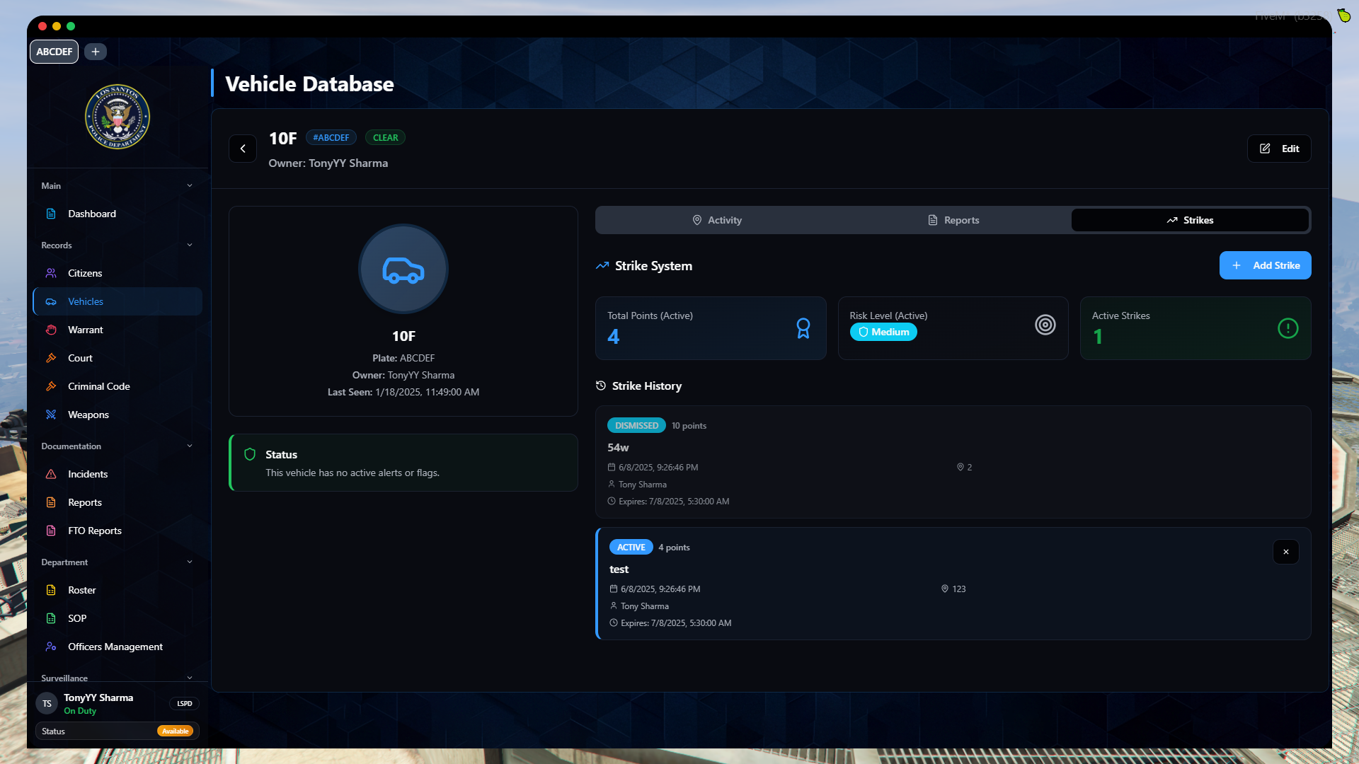 Kartik Scripts · MDT with dispatch