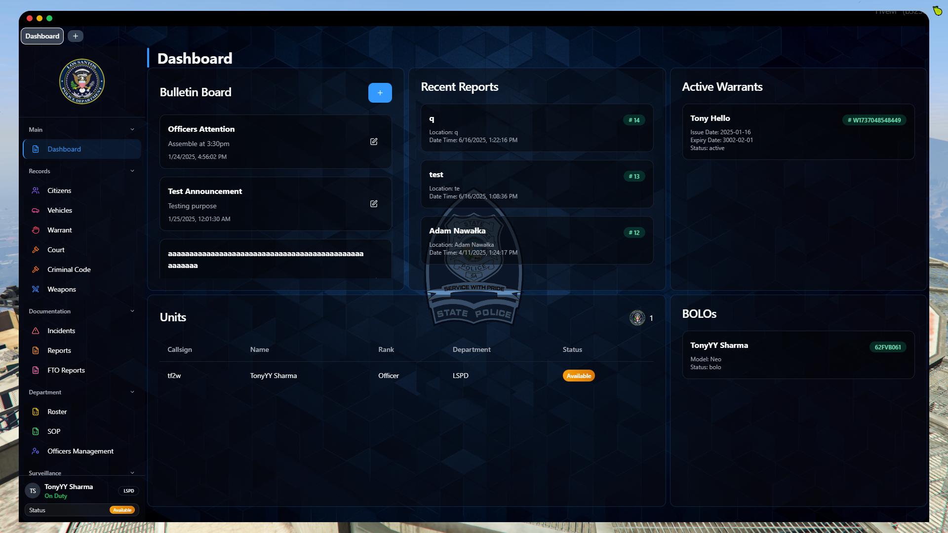 Kartik Scripts · MDT with dispatch