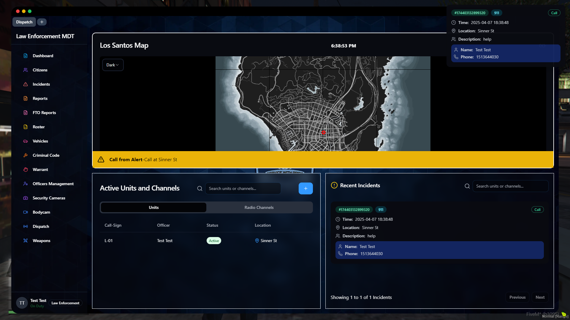 Kartik Scripts · MDT with dispatch