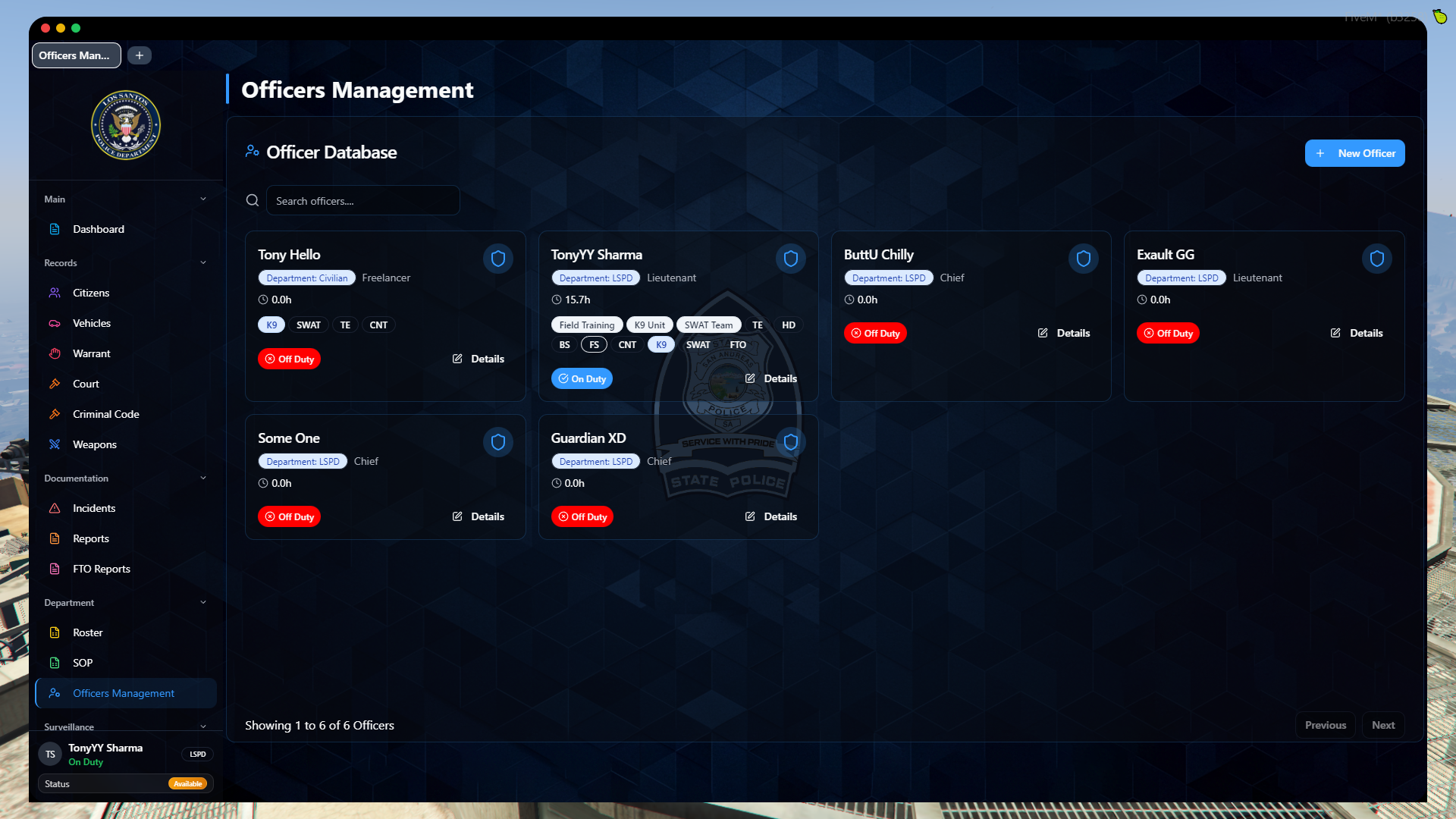 Kartik Scripts · MDT with dispatch