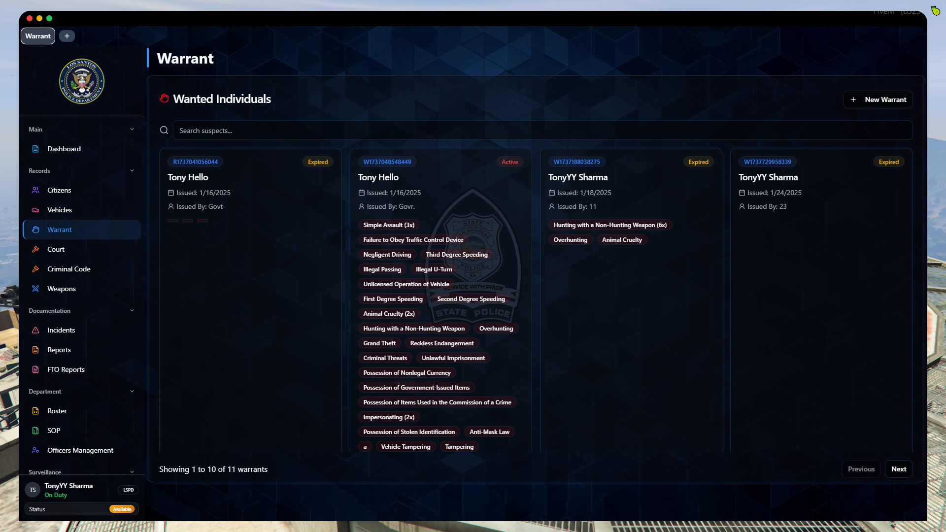 Kartik Scripts · MDT with dispatch