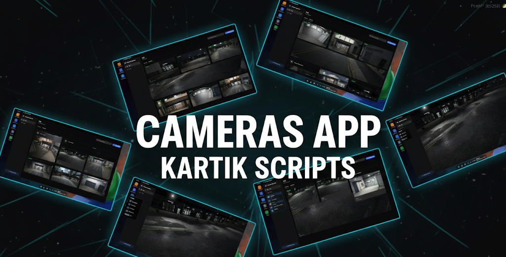 Kartik Scripts · Cameras App