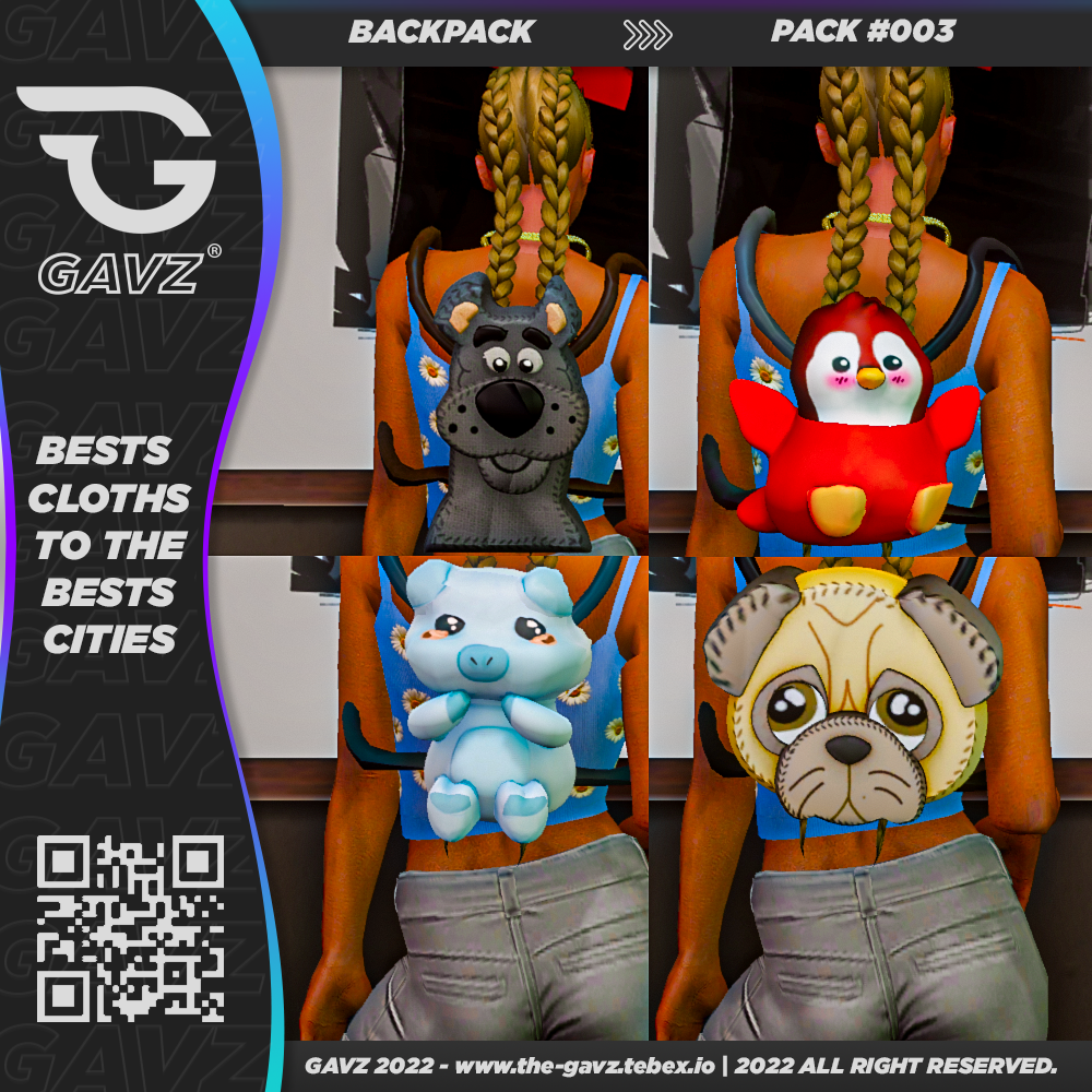 Gavz | Backpack Pack #003