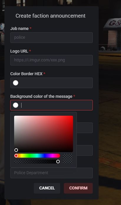 MC Scripts | Announcement System