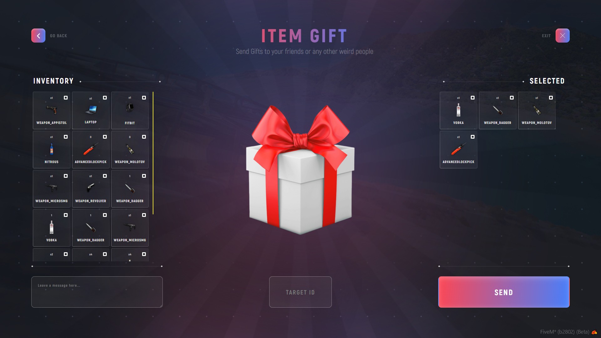 IF-Developments | Gift System V1