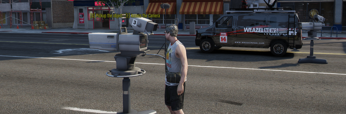 Slapaboom · Weazel News Extra Cameras and Props