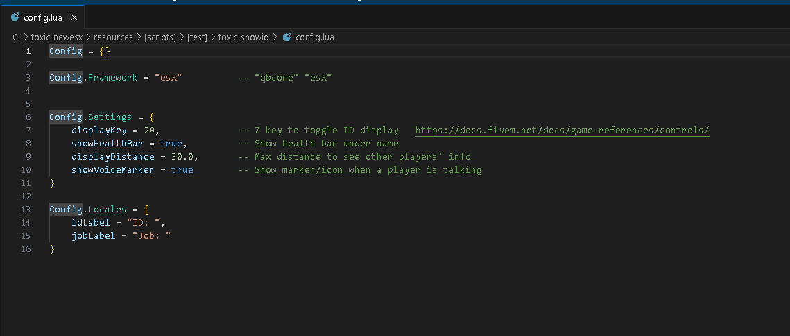 tebextoxicfivem | Free Toxic Show id script ESX - QBCore