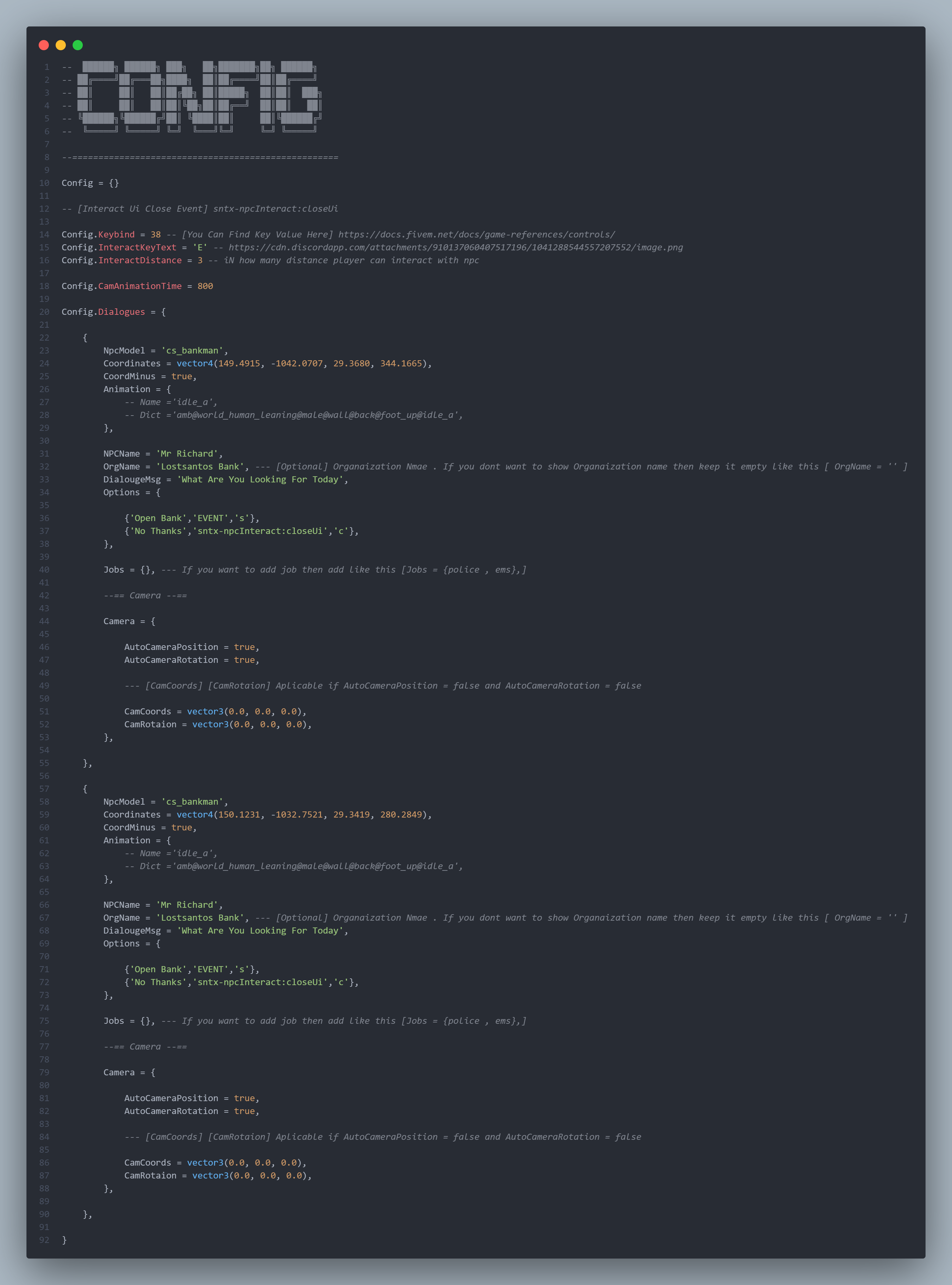 Onex Scripts | Npc Interaction