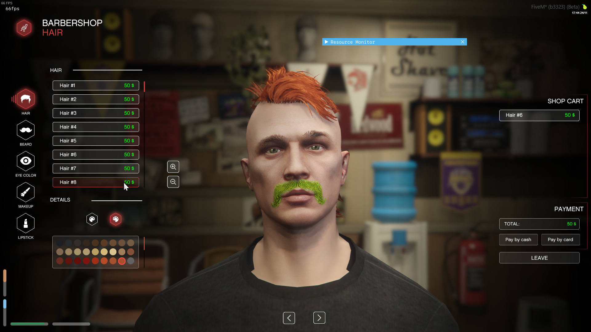 Sotek development · Barbershop V2