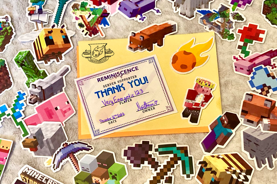 Reminiscence SMP | Merchandise