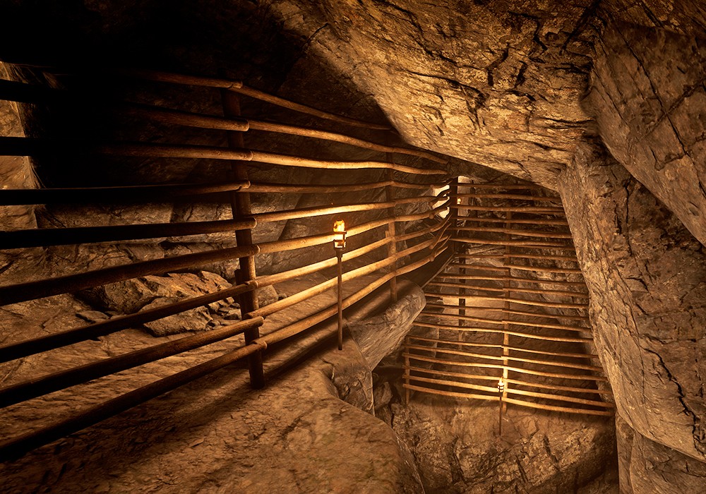 Amary · FREE XML | Lighting and fencing for caves