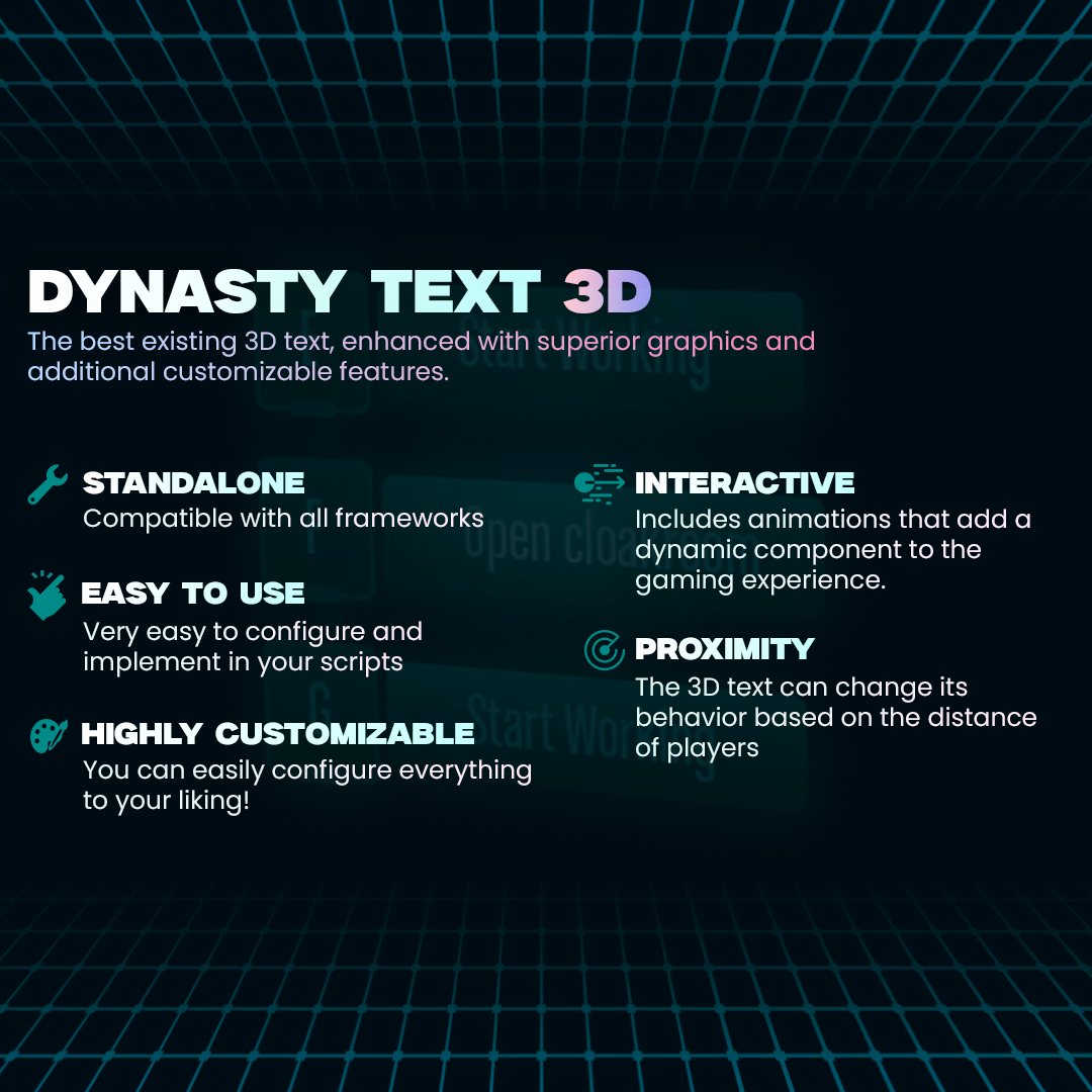 Dynasty | TEXT 3D
