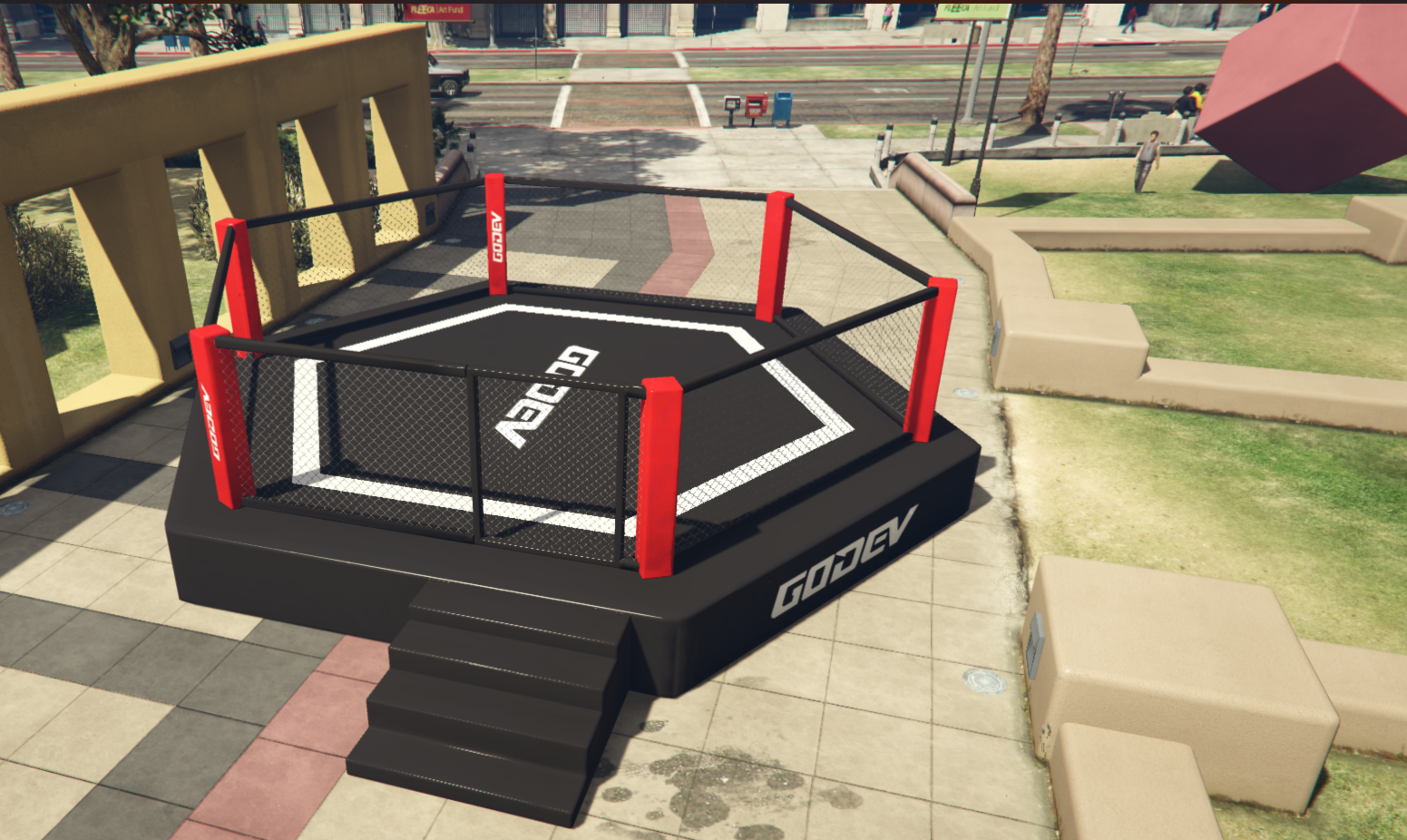 GoDev Store | [FiveM] MMA Octagon Map & Prop
