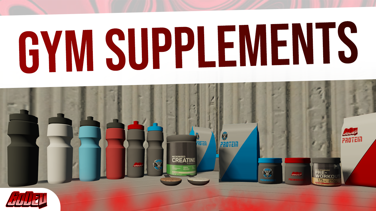 GoDev Store | [FiveM] Gym Supplements Pack Bundle