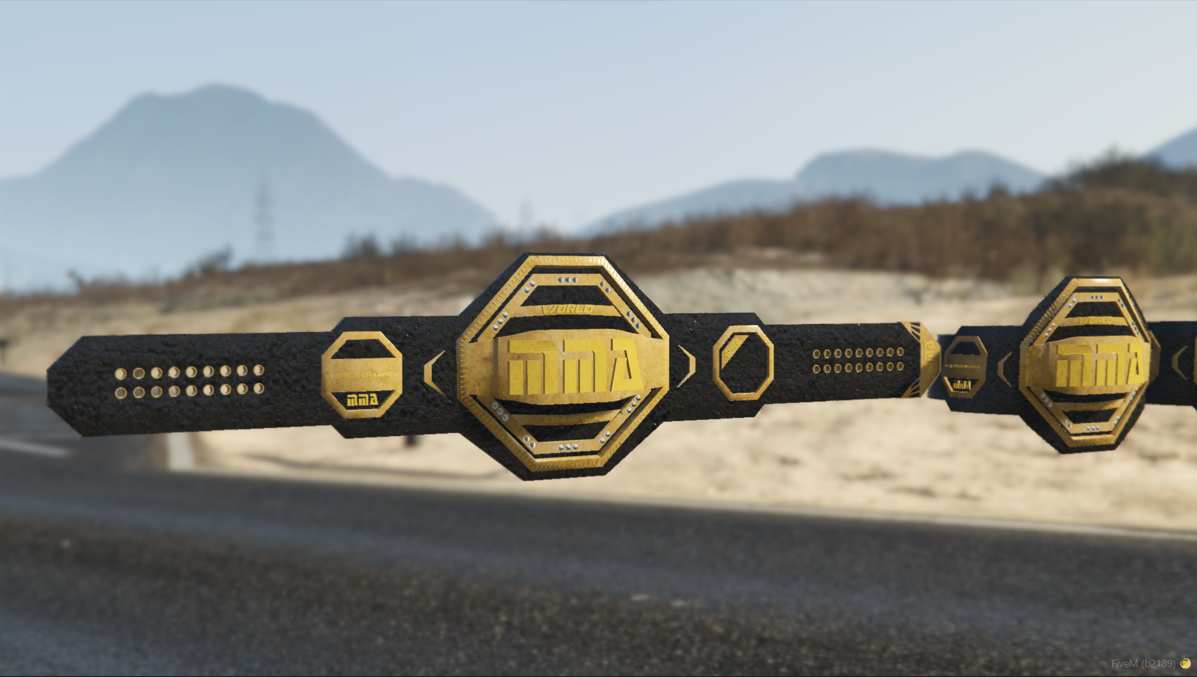 GoDev Store | [FiveM] MMA Belts Package (Clothing M, F & Props)