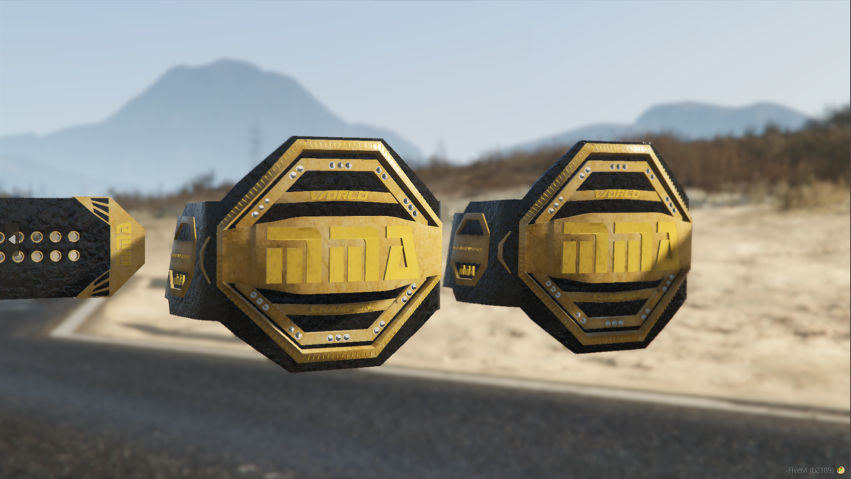GoDev Store | [FiveM] MMA Belts Package (Clothing M, F & Props)