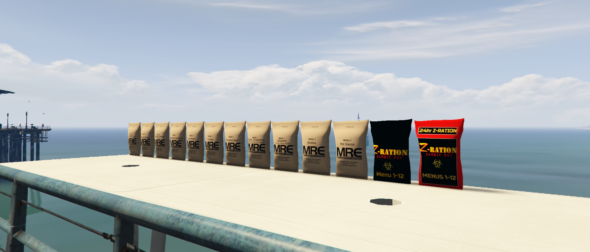 GoDev Store | [FiveM] MRE Prop Bundle + Zombie Survival MRE Packs