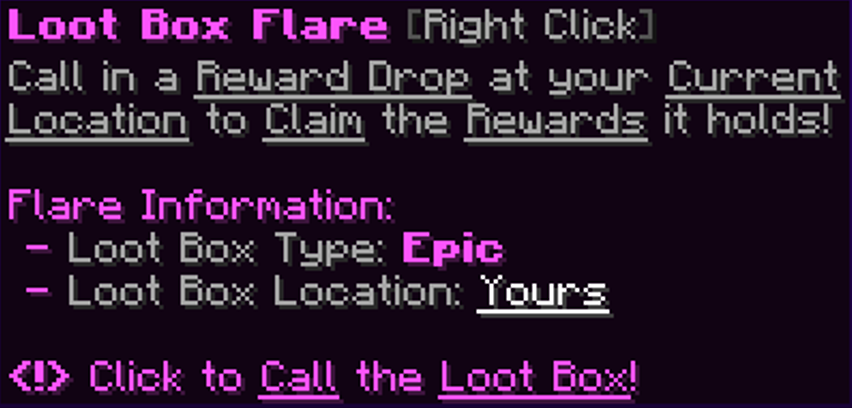 VentoxMC · Epic Loot Box Flare