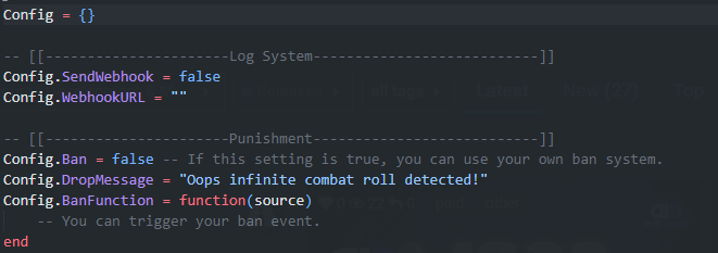 PAC Store | Anti Infinite Combat Roll (Open-Source)