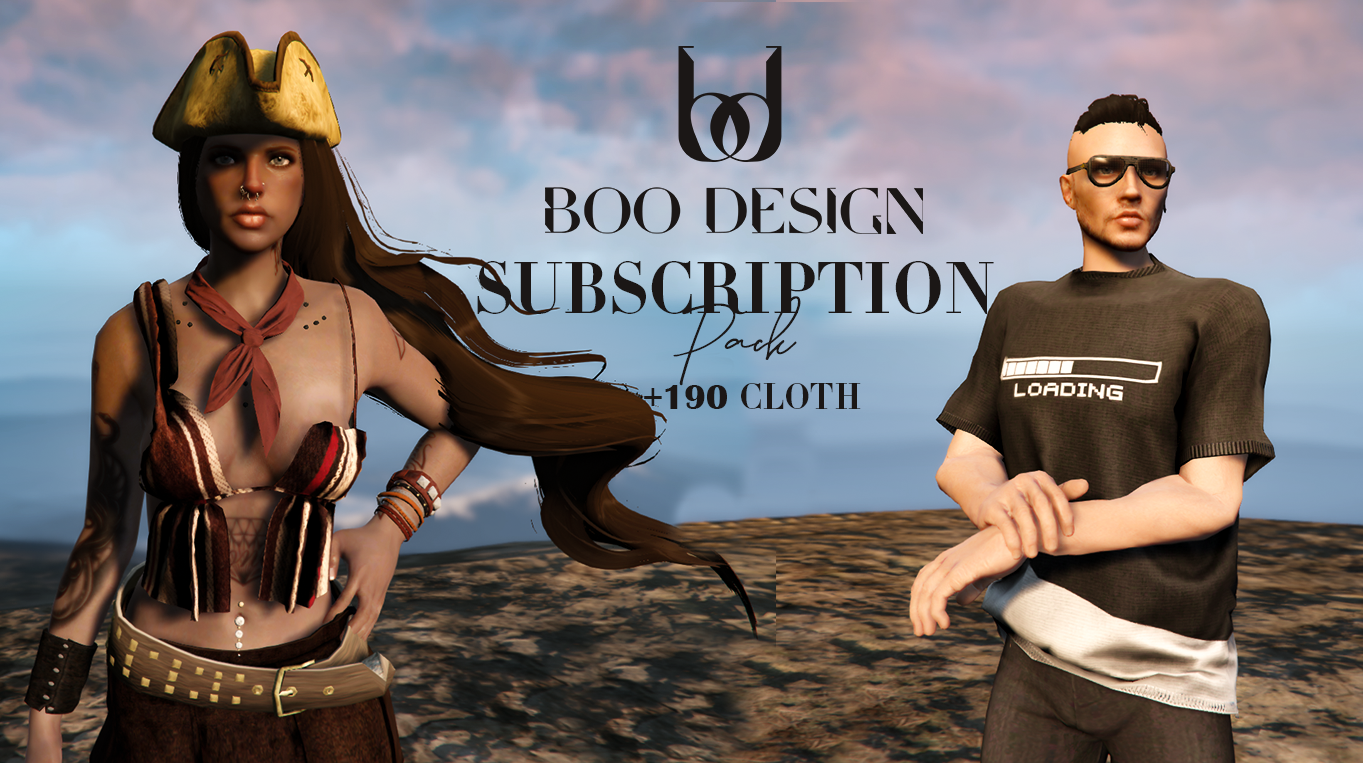 Boo Design | Subscription Pack - All Clothes