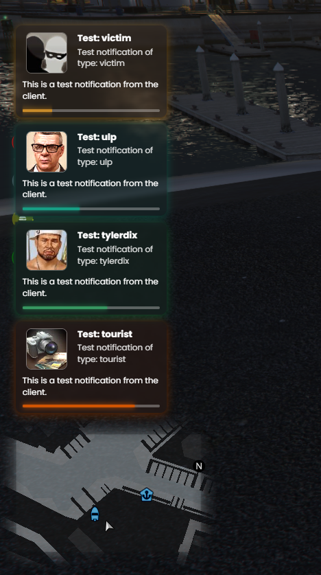 FiveWorld · X HUD Advanced Notify