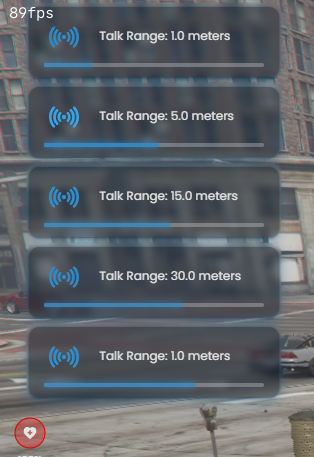 FiveWorld · X HUD IngameVoice