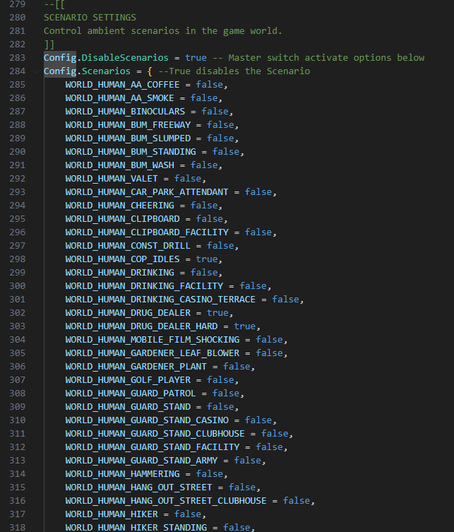 FiveWorld · X NPC Control