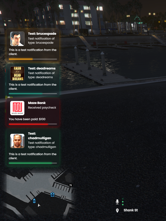 FiveWorld · X HUD Advanced Notify