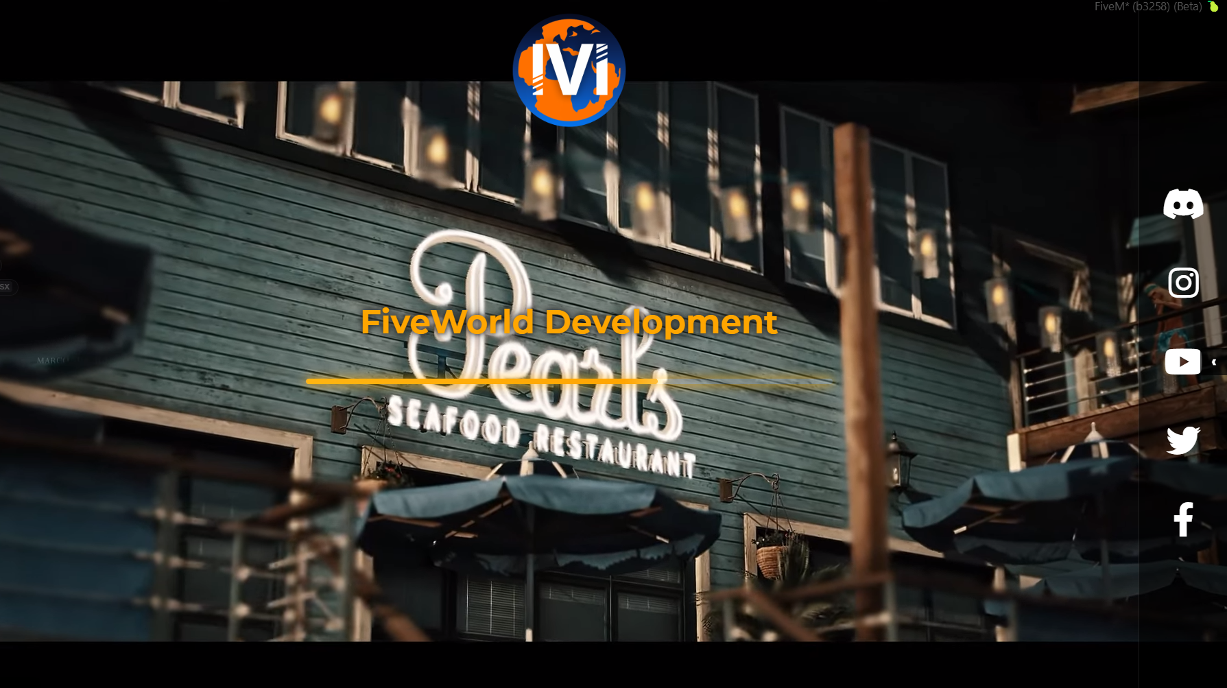 FiveWorld · X Loadingscreen - Immersive Loading Screen for FiveM