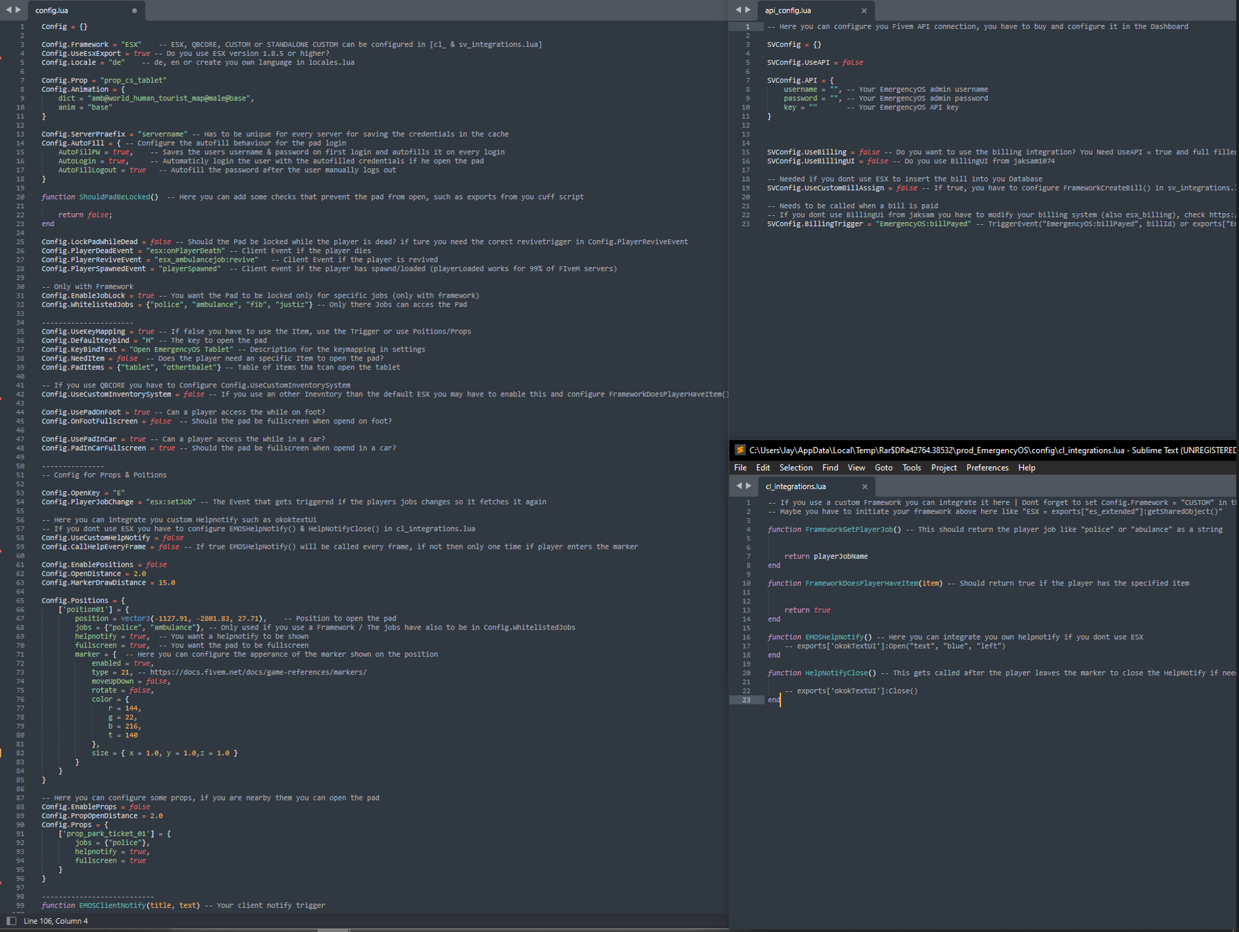 Ancomox | EmergencyOS - Tablet