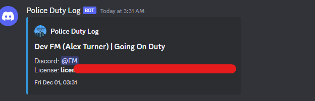 Kael Script | Kael Duty Log
