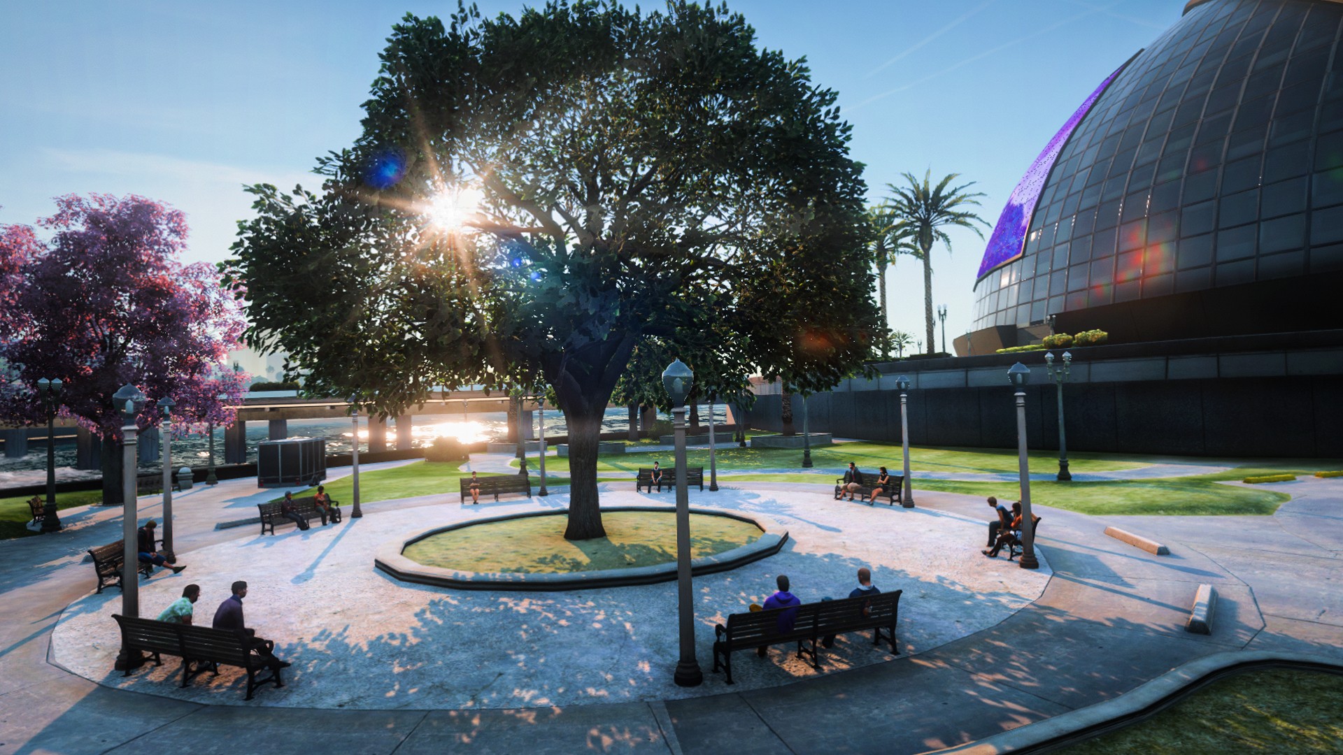 AshRigs | SeaDome V2 – Over-Ocean Dome , UnderWater Aquarium, 360° LED & New Custom Shops | FiveM