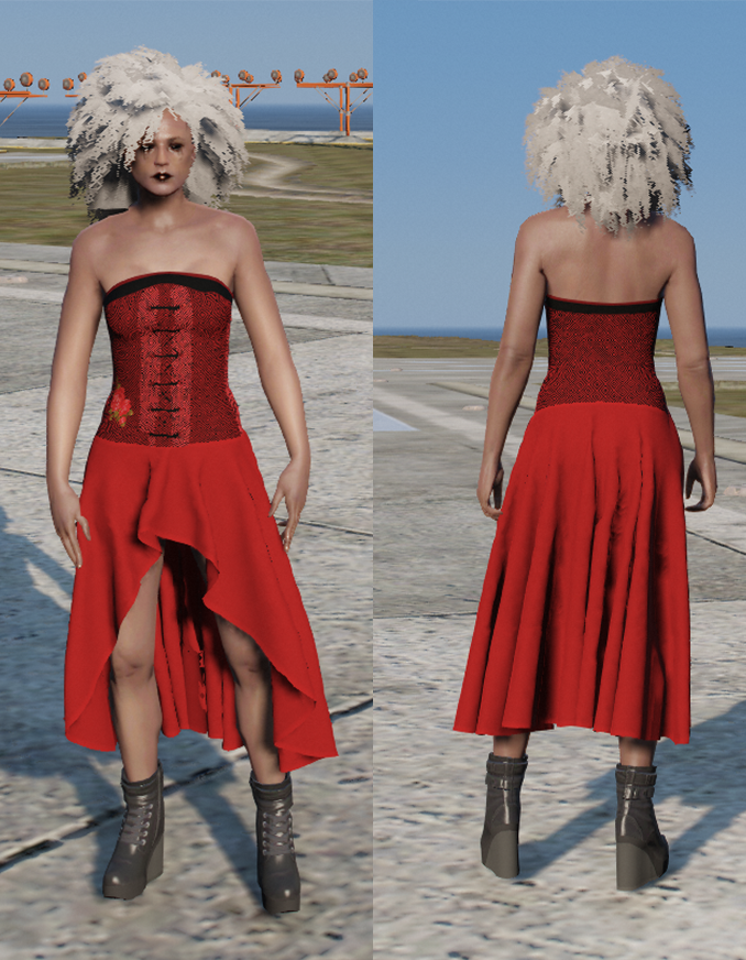 NothingCode MLO · Vampire Woman Dress