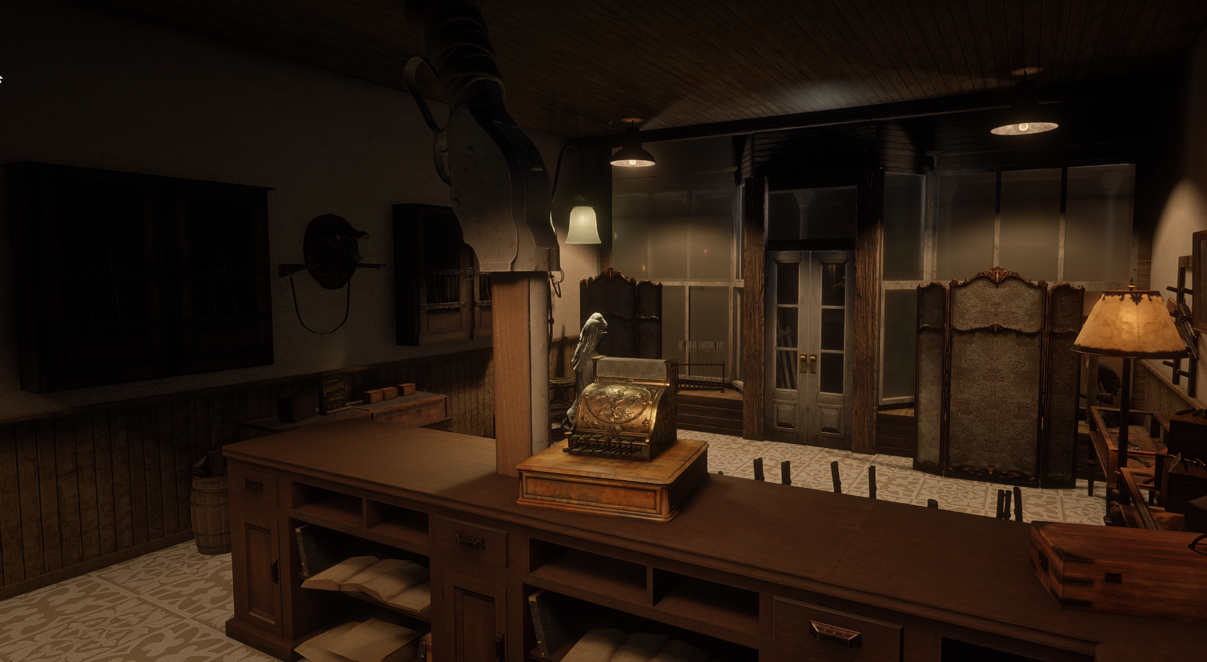 KharanStudio | Gunsmith Blackwater - OPEN INTERIOR