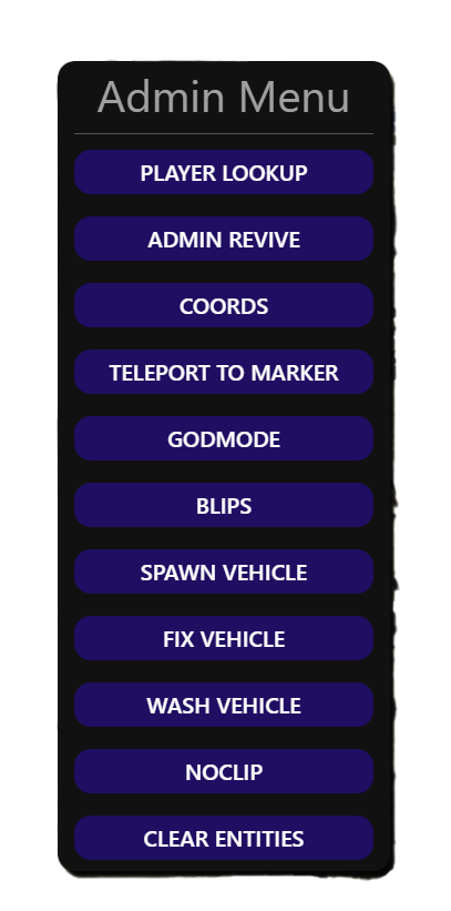 SX Scripts | SX AdminMenu [ESX/QB]
