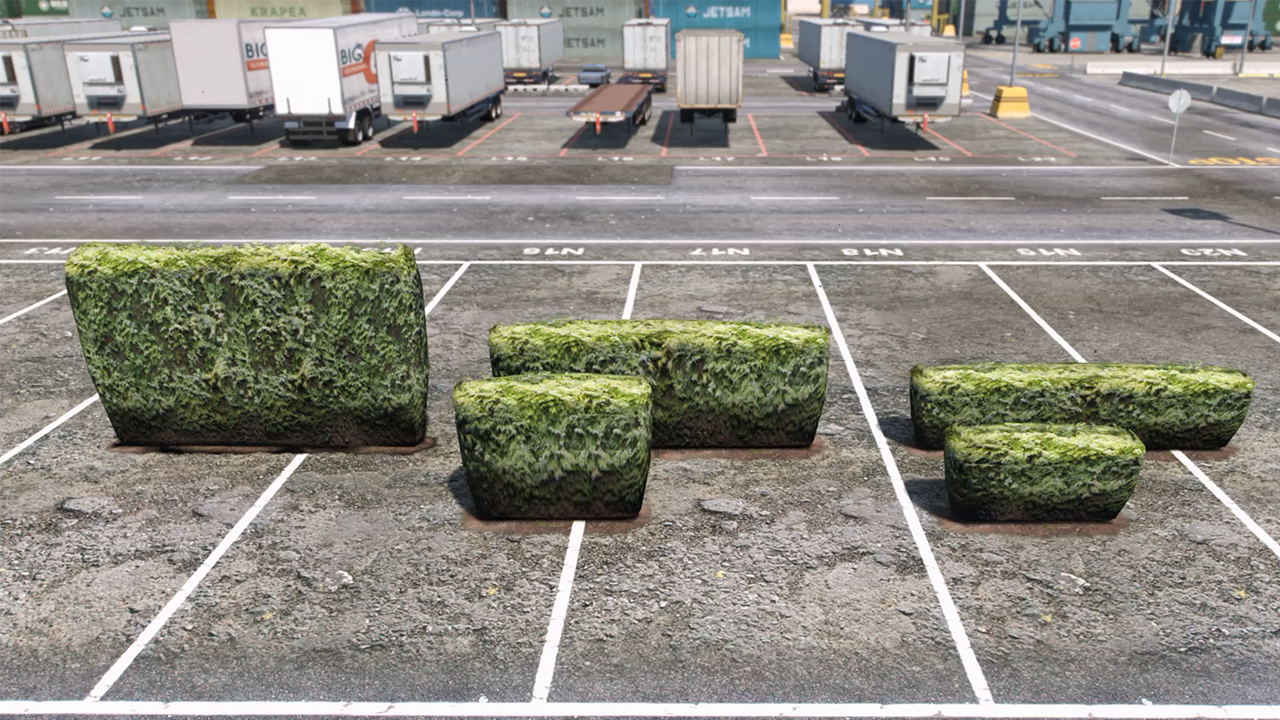 Blockz Mapping | Walls & Hedges Prop Pack