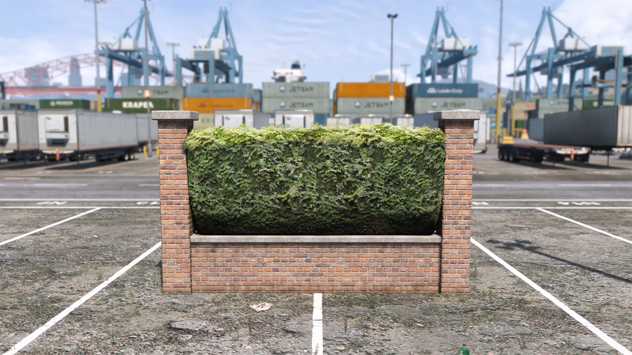 Blockz Mapping | Walls & Hedges Prop Pack