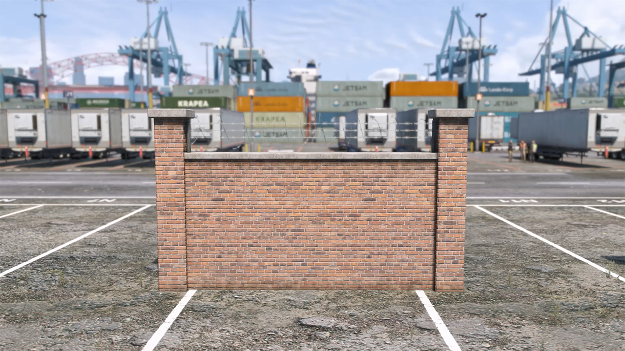 Blockz Mapping | Walls & Hedges Prop Pack