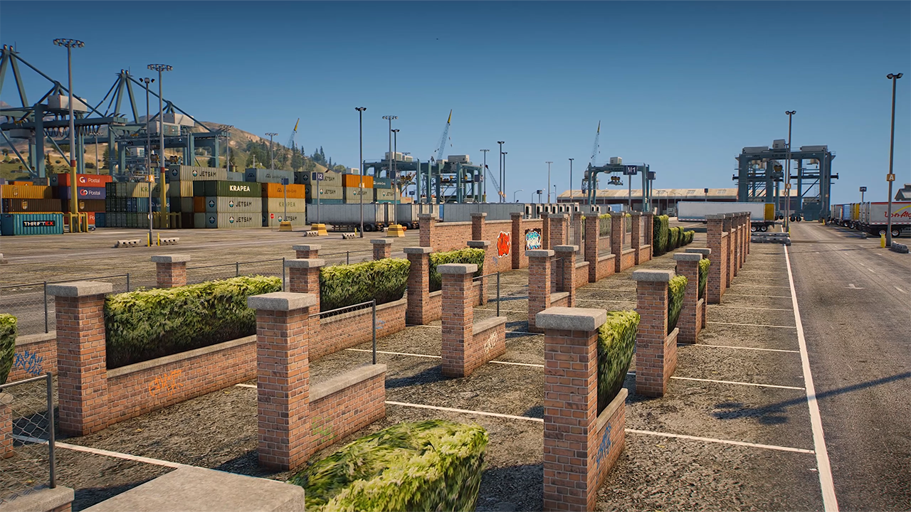 Blockz Mapping | Walls & Hedges Prop Pack