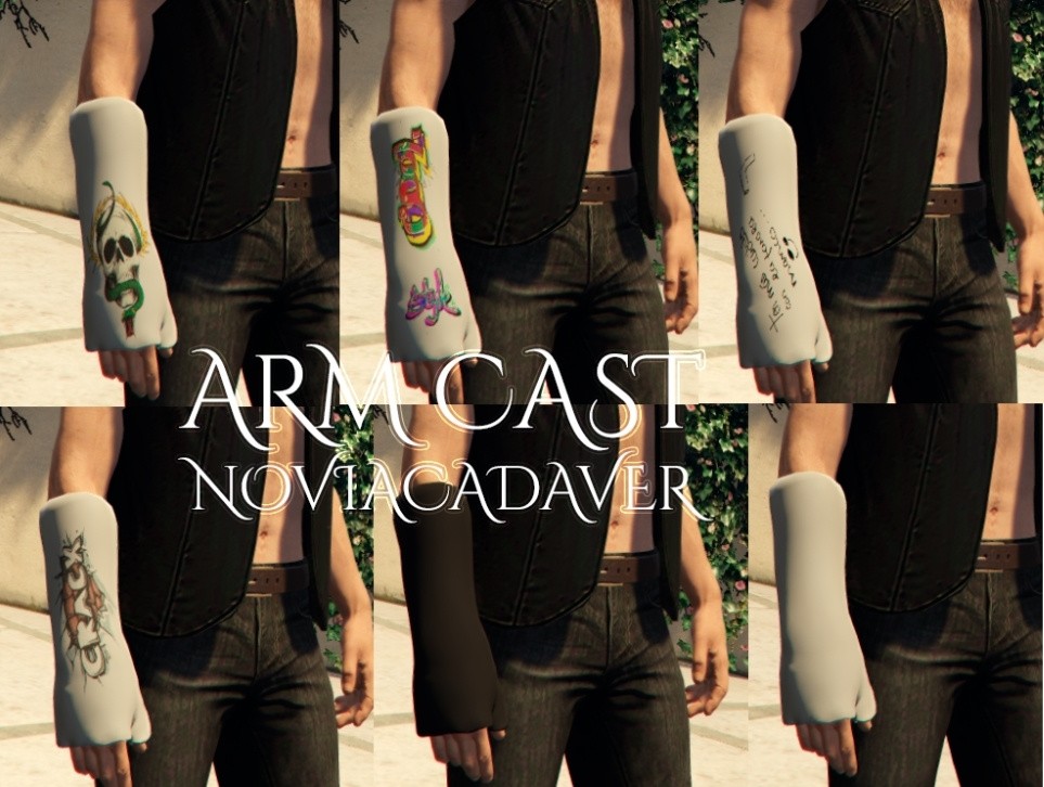 Creativyx | 🤑FREE🤑 Arm Cast for MP Male
