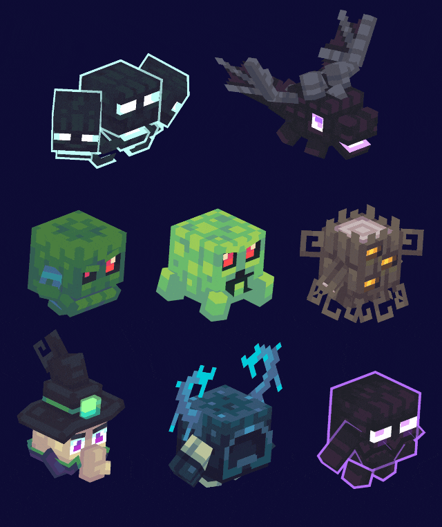 Mythical Network · Random Mobs v1 Cubee Bundle
