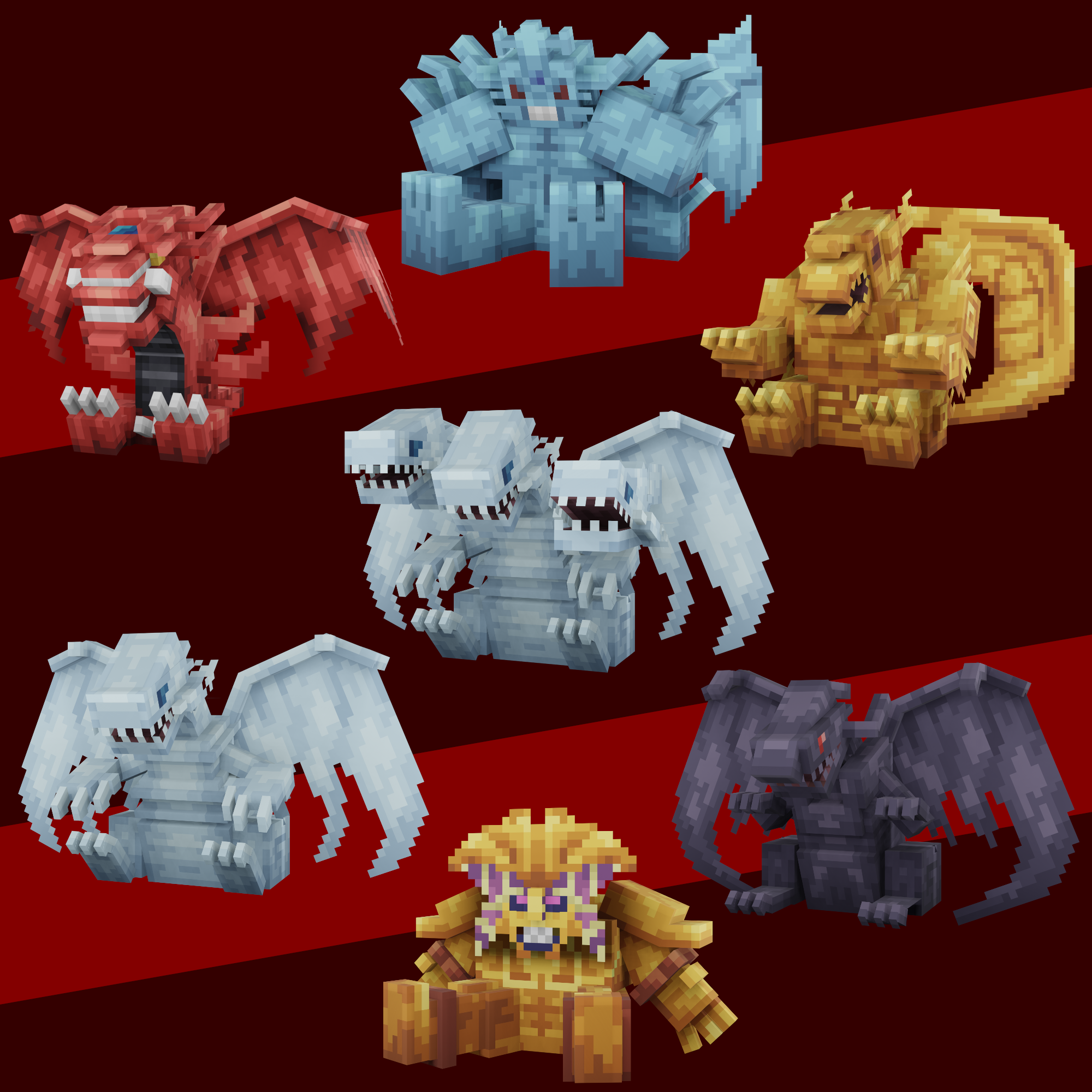 Mythical Network · Big Blue Eyes White Dragon Bundle