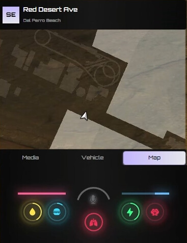 Dusa | Hud | 10 Status, 10 Speedometer Variations