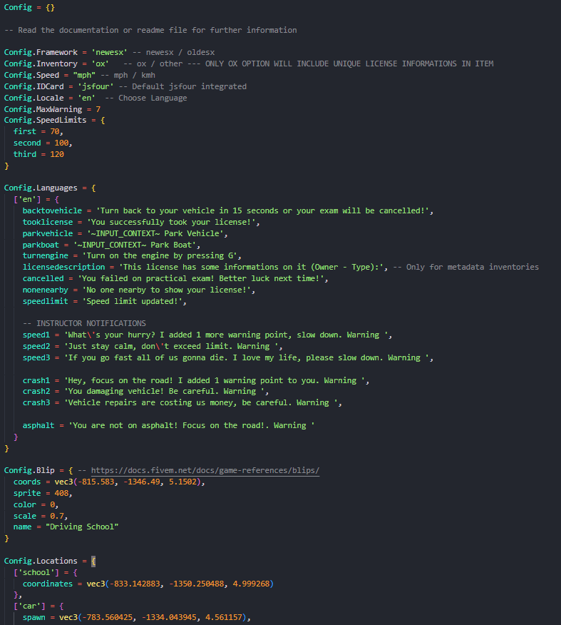 Dusa | [OPEN SOURCE] Dusa Drive School