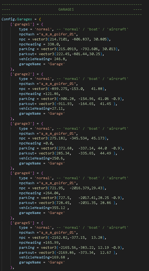 DevDusa | [QB] Dusa Garage