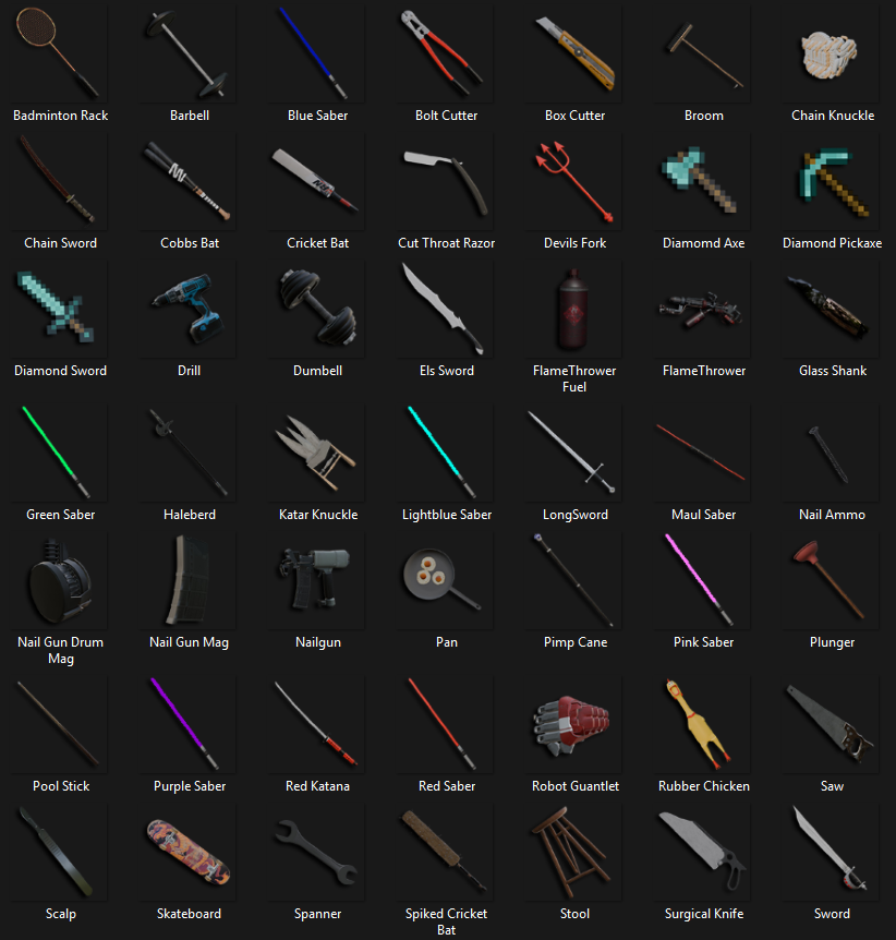 Polars Armoury | Melee Weapon Pack V2