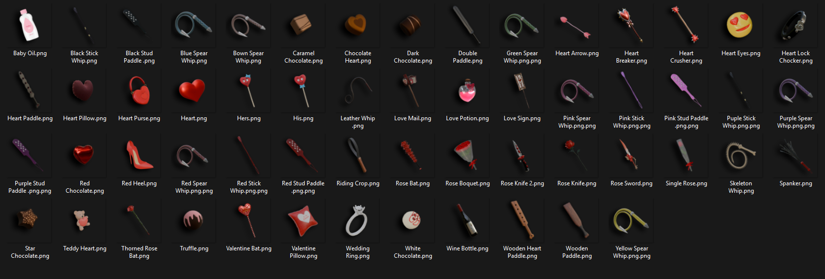 Polars Armoury | Valentine Melee Weapon Pack