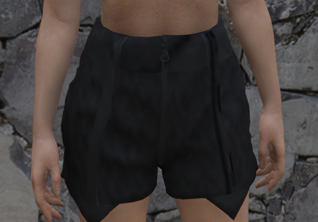 PixieStore | High Waisted Stud Shorts